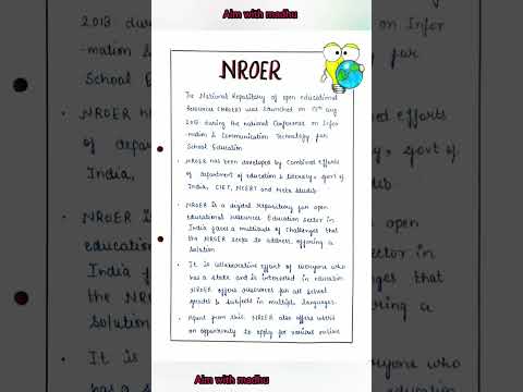 NROER | what is nroer | #nroer #ignoubed #shorts