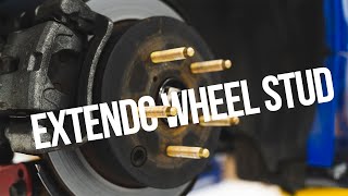 ARP Extended Wheel Studs - 2002-2021 Subaru WRX / 2004-2021 STI / 2013 ...