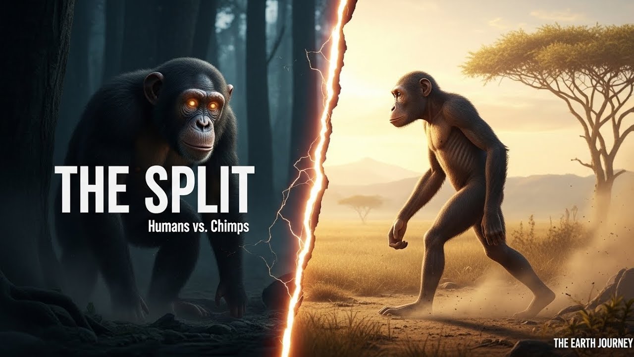 Unlocking Human Evolution: The Split: When We Separated from Chimpanzees