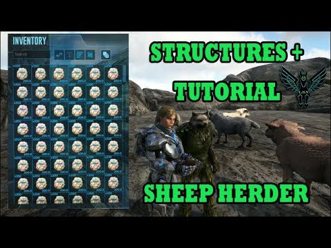 Ark: Survival Evolved - Structures Plus Tutorial - Sheep Herder
