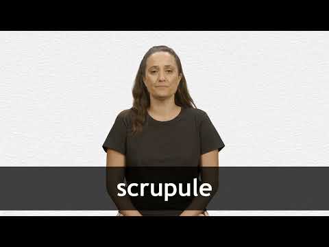 English Translation of “SCRUPULE” | Collins French-English Dictionary
