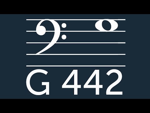 G 442 Tuning Note (10 minutes)