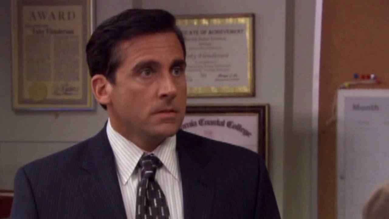 Michael Scott Freaks Out at Toby's Return