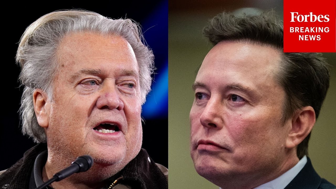 Elon Musk Publicly Assails ‘Evil’ Steve Bannon After Epstein Files Release