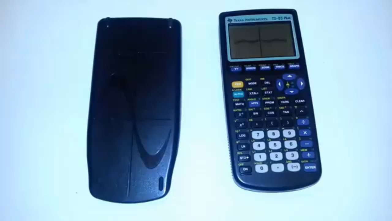 Texas Instruments TI-83 Plus Graphing Calculator with cover Tested New Batteries Sold!