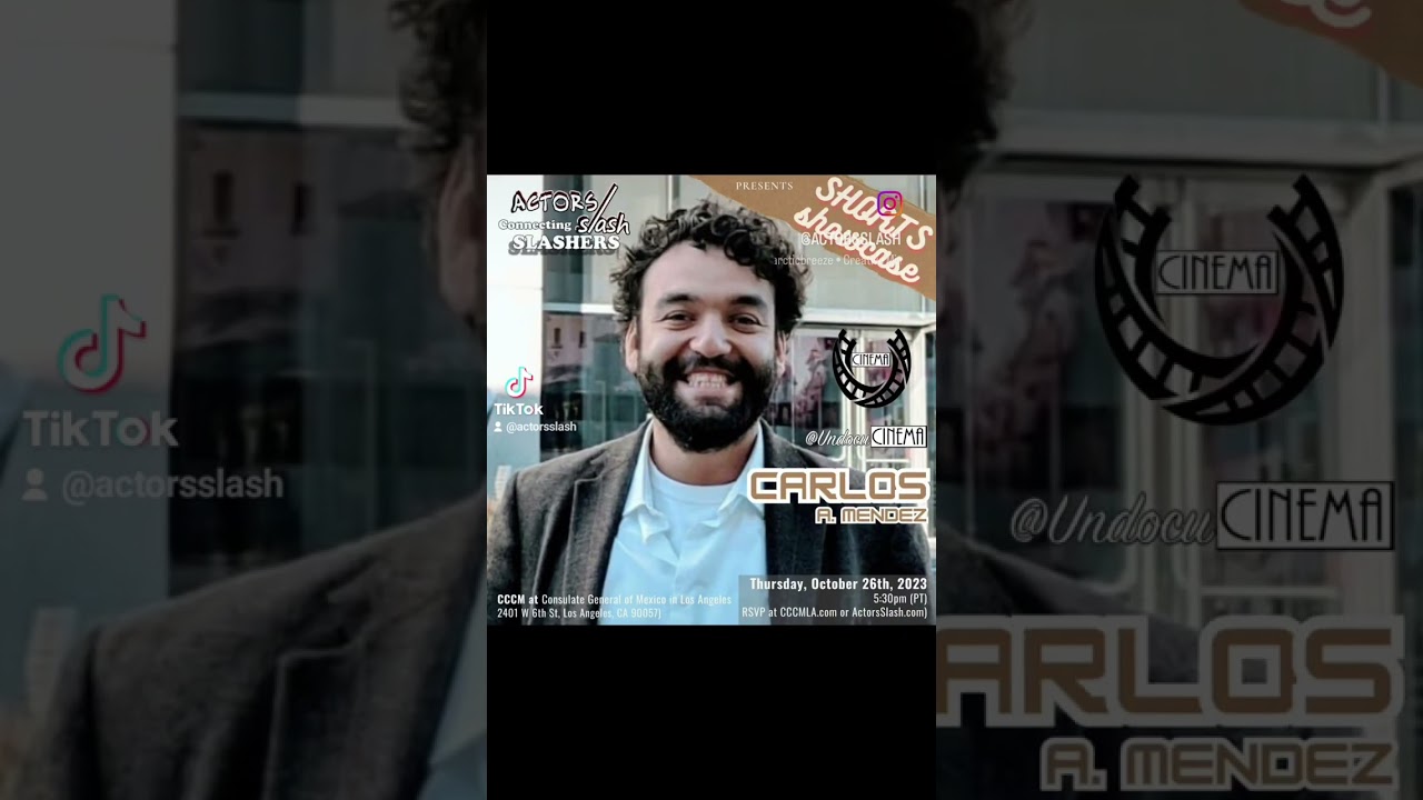 Undocucinema Founder, Carlos Mendez screening 