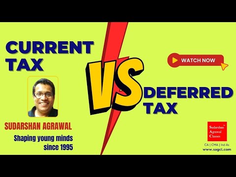 Current Tax vs Deferred Tax - Ind As 12