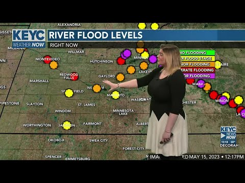 KEYC News Now at Noon Forecast Update 5-15-2023