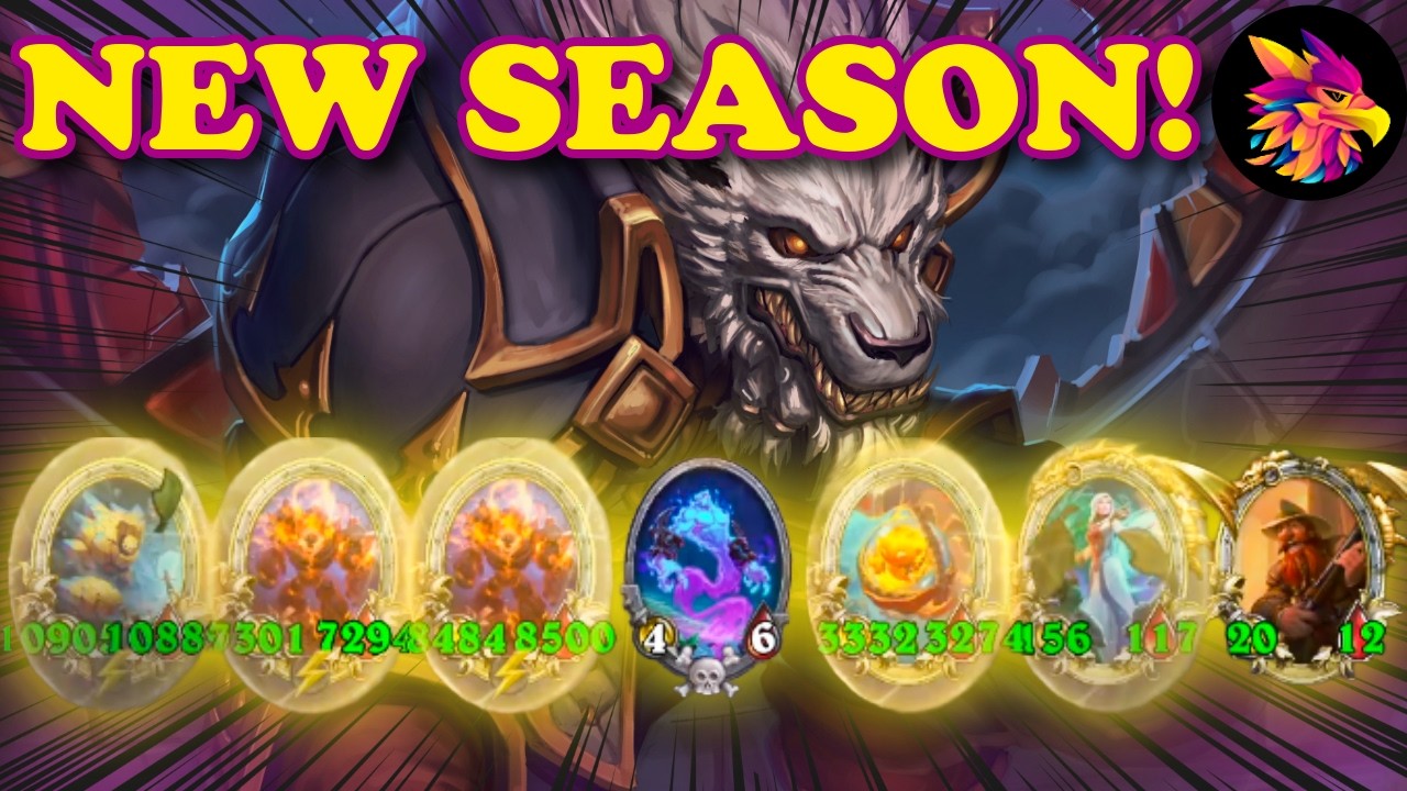 NEW SEASON! Trinkets are BACK! INSANE NEW Elemental Comp!!| Hearthstone Battlegrounds
