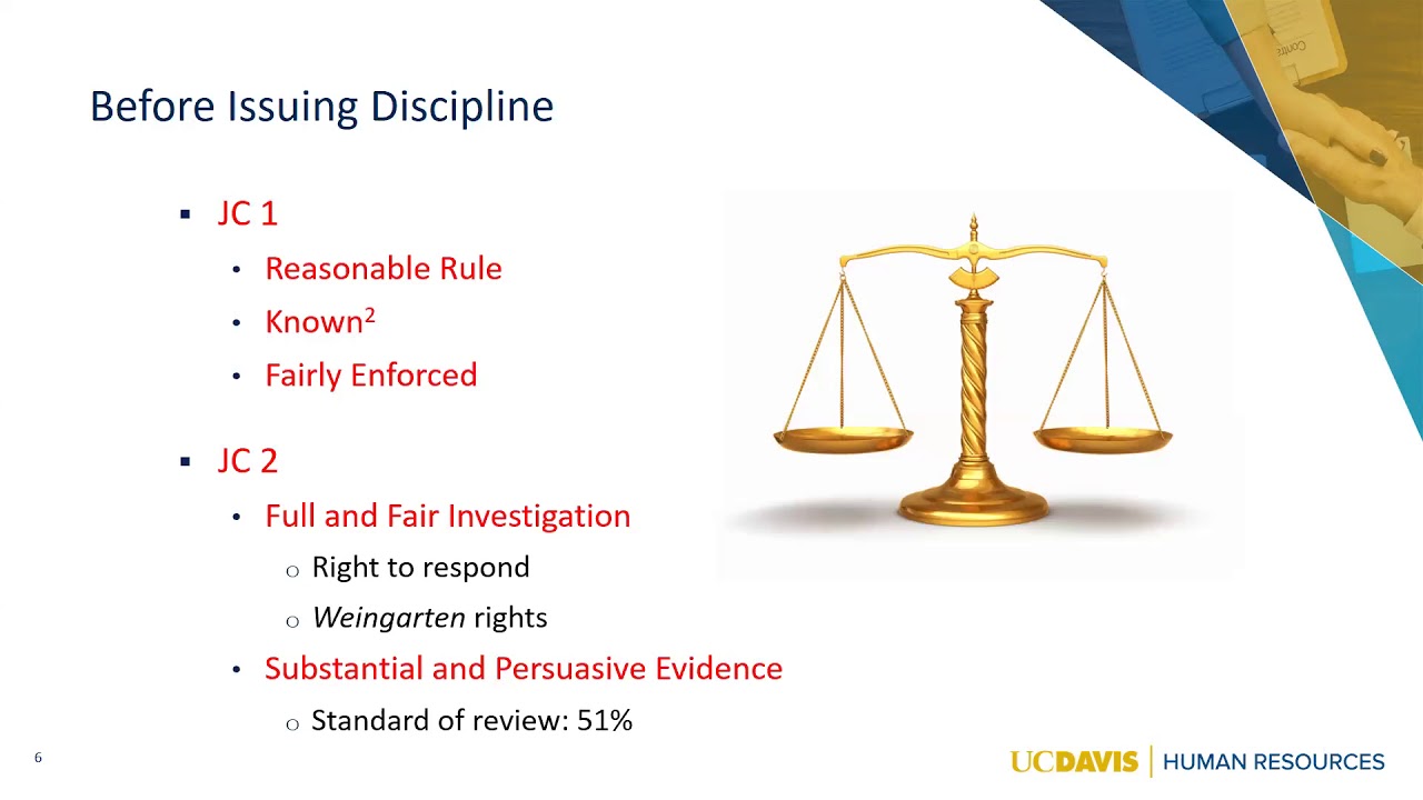 Understanding the Disciplinary Process