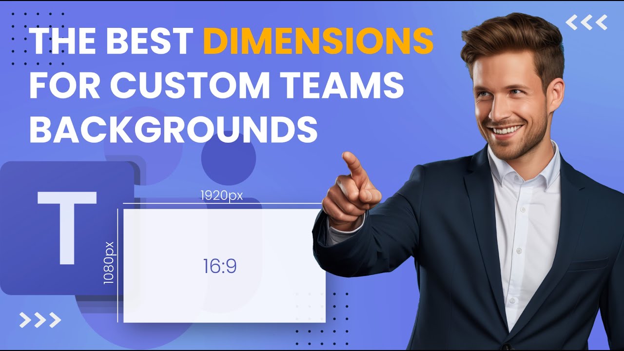The BEST Dimensions For Custom Teams Backgrounds!