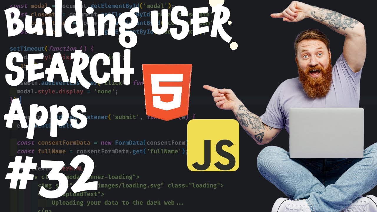 web Developer Bootcamp | Building User Search Apps #32 | Full course | 80 Hours 🚀🚀