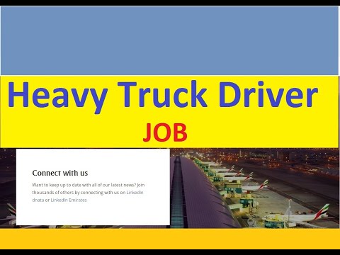 Dubai Airport, dnata Job - HEAVY TRUCK DRIVER (Cat 4 No License) Equipment Operator