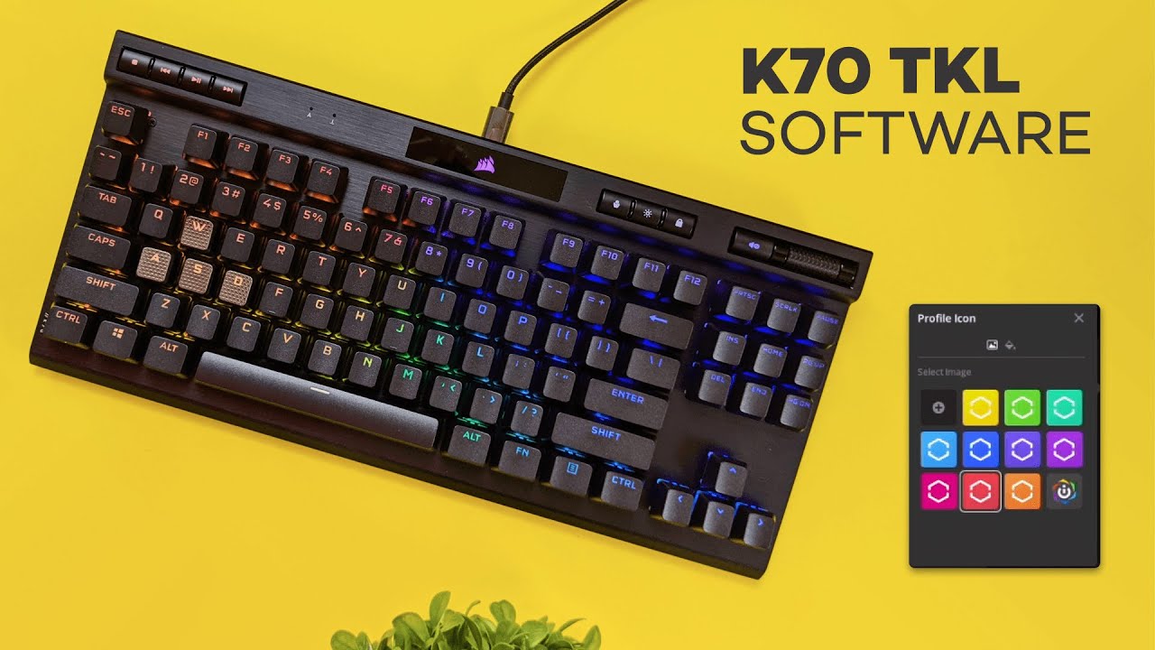 CORSAIR K70 Keyboard iCue Software (Setup & Tutorial)