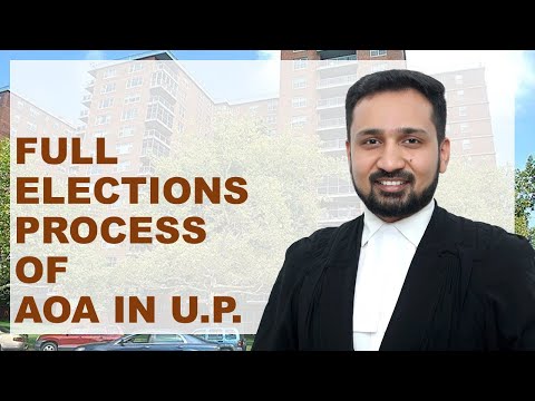 V17- Election Process of Apartment Owners Association | UP Apartment Act |