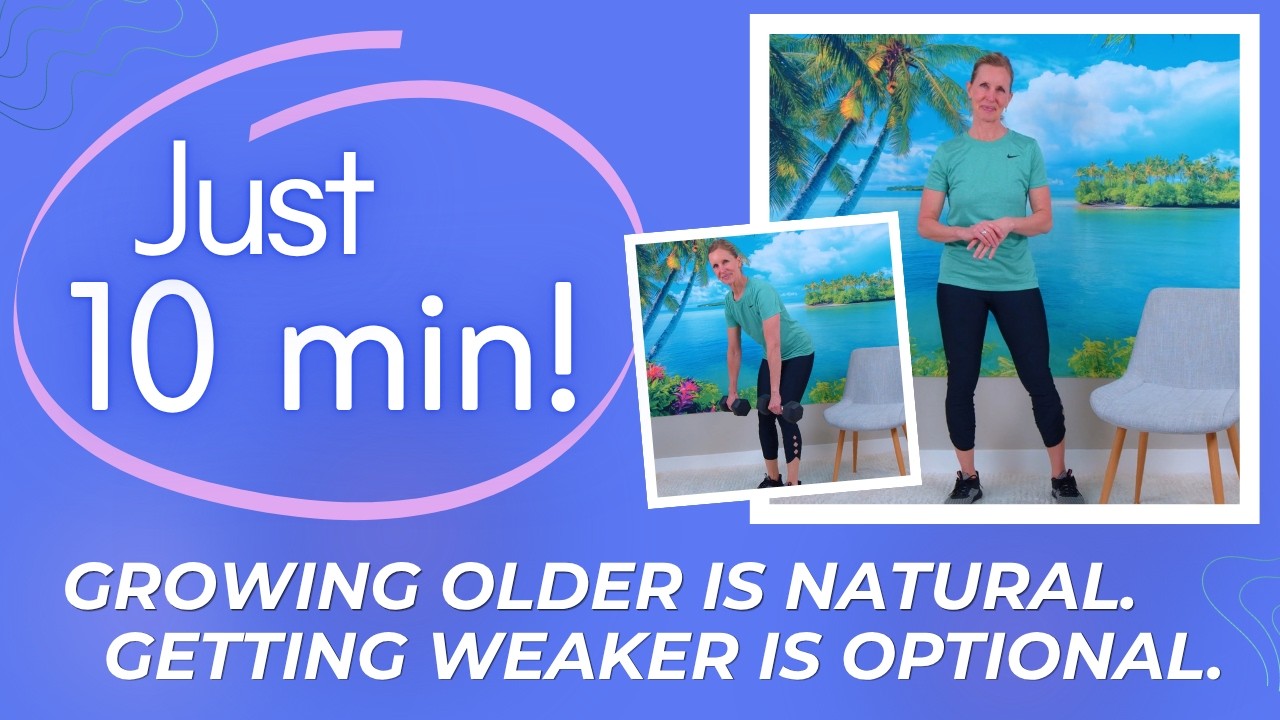 Stronger After 50 💪 Simple 10-Min Daily Strength Workout for Beginners