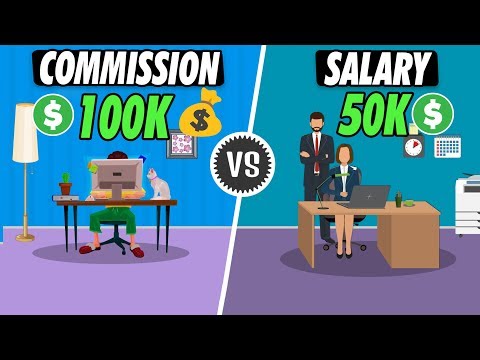 Working on Commission jobs vs Salary jobs