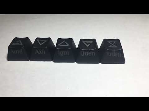 Steam Community :: Video :: Witcher Sign Keycap Set #2