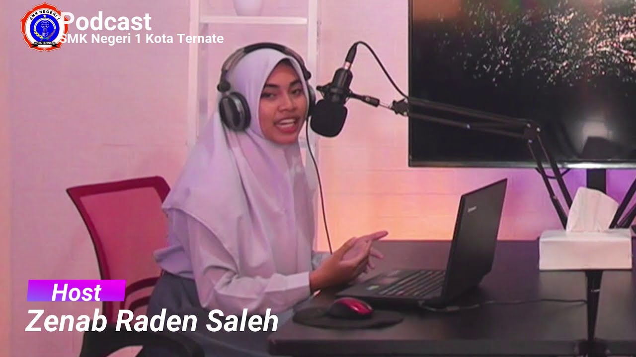 Launching Studio Podcast SMK Negeri 1 Kota Ternate
