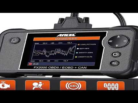 ANCEL FX2000 Car OBD2 Diagnostic Tools Automotive OBD Scanner ABS SRS Airbag Engine Code Reader