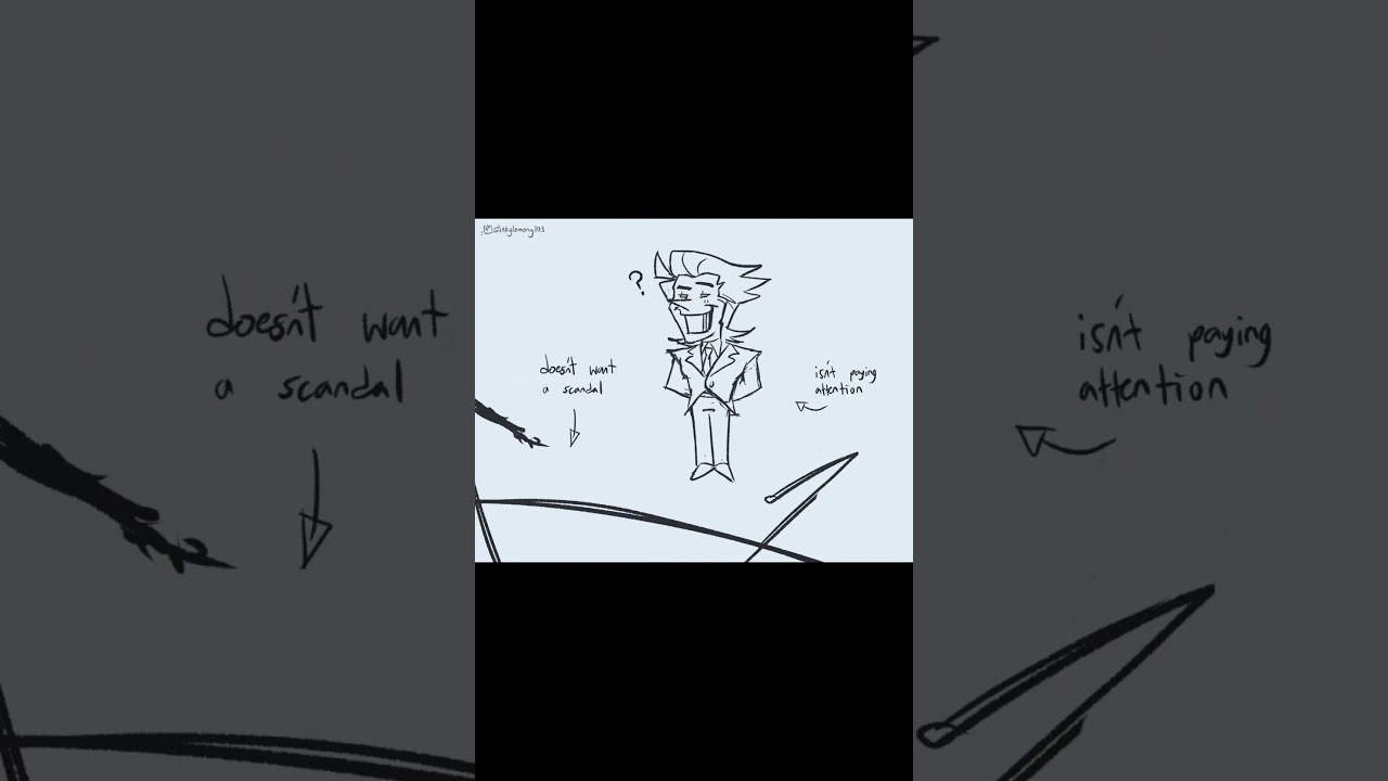 not with the door open! #spamtenna #deltarune #tenna #spamton #animatic #deltarunefanart