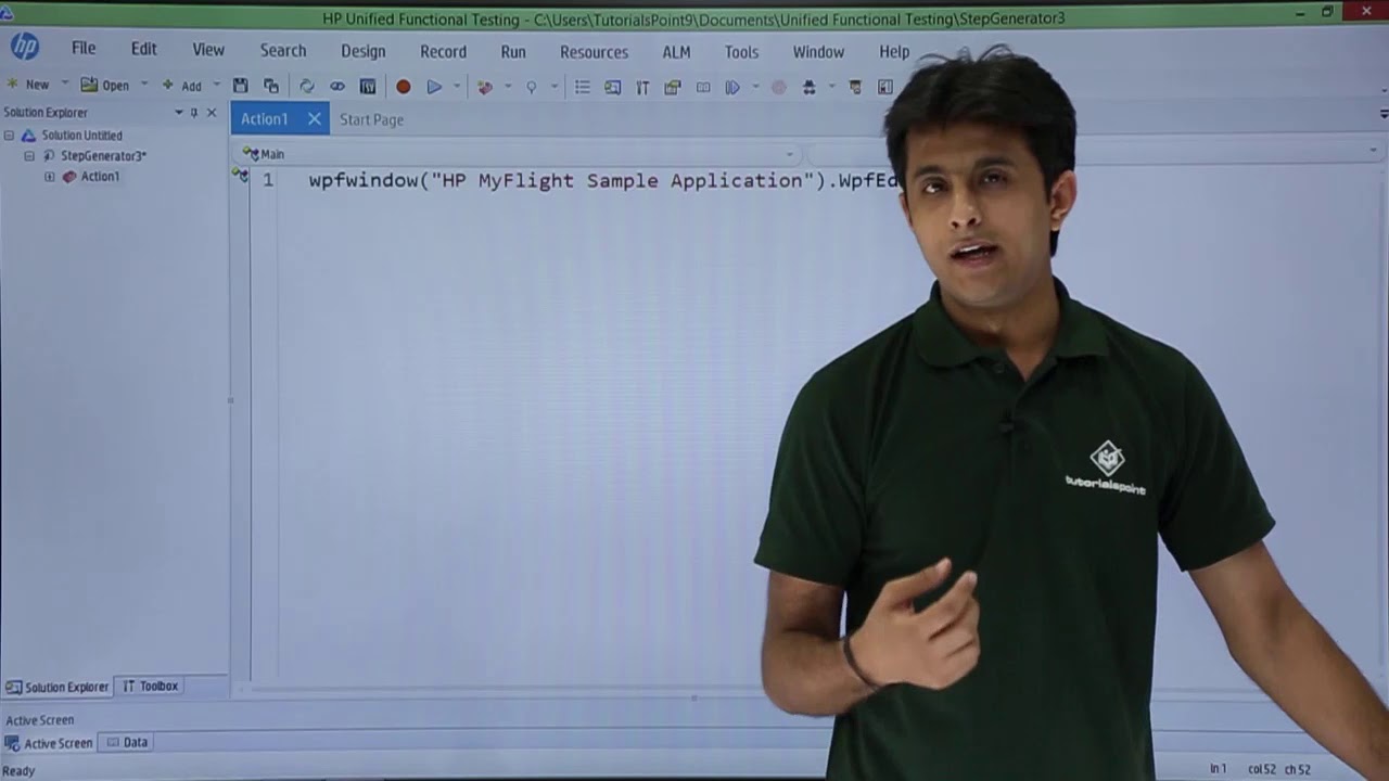 HP UFT/QTP - Step Generator Method 3