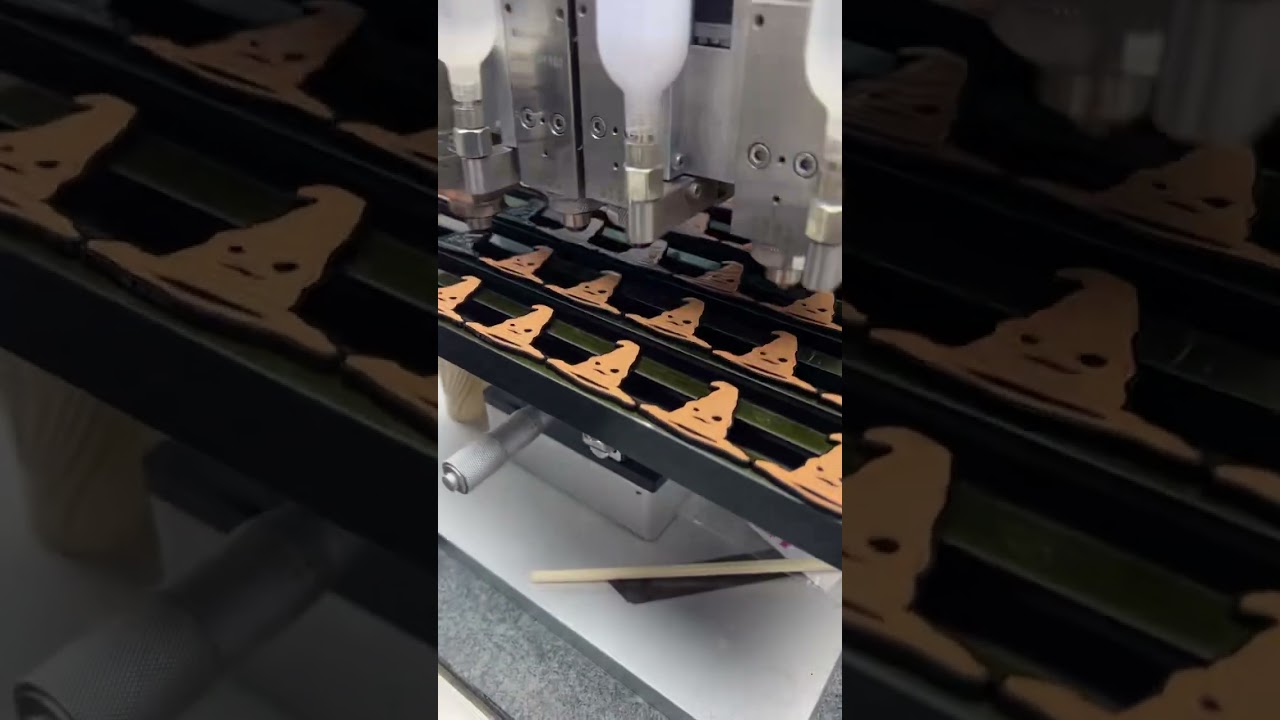 Automated Color Filling for Personalized Enamel Pins l Foison Metal