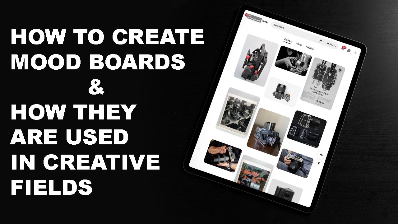 Explanation of Mood Boards and How to Create One on Pinterest or Behance