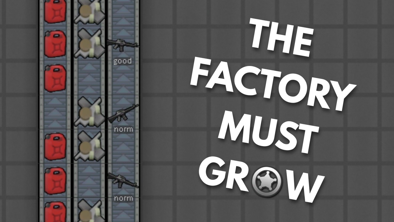 When a Factorio player plays Rimworld