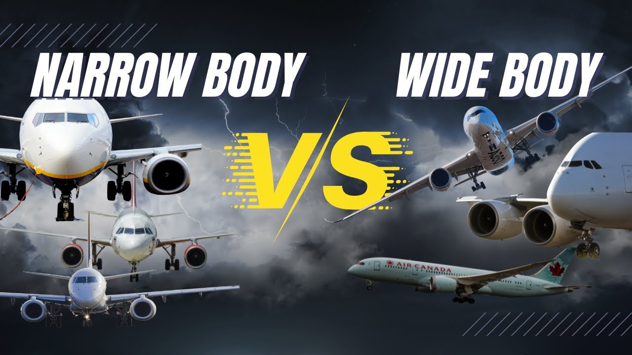 Narrow Body vs. Wide Body Aircraft: What's the Difference?