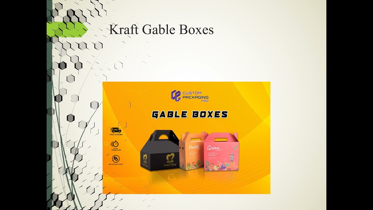 Small Gable Boxes | Gable Boxes with Window | Gable Packaging