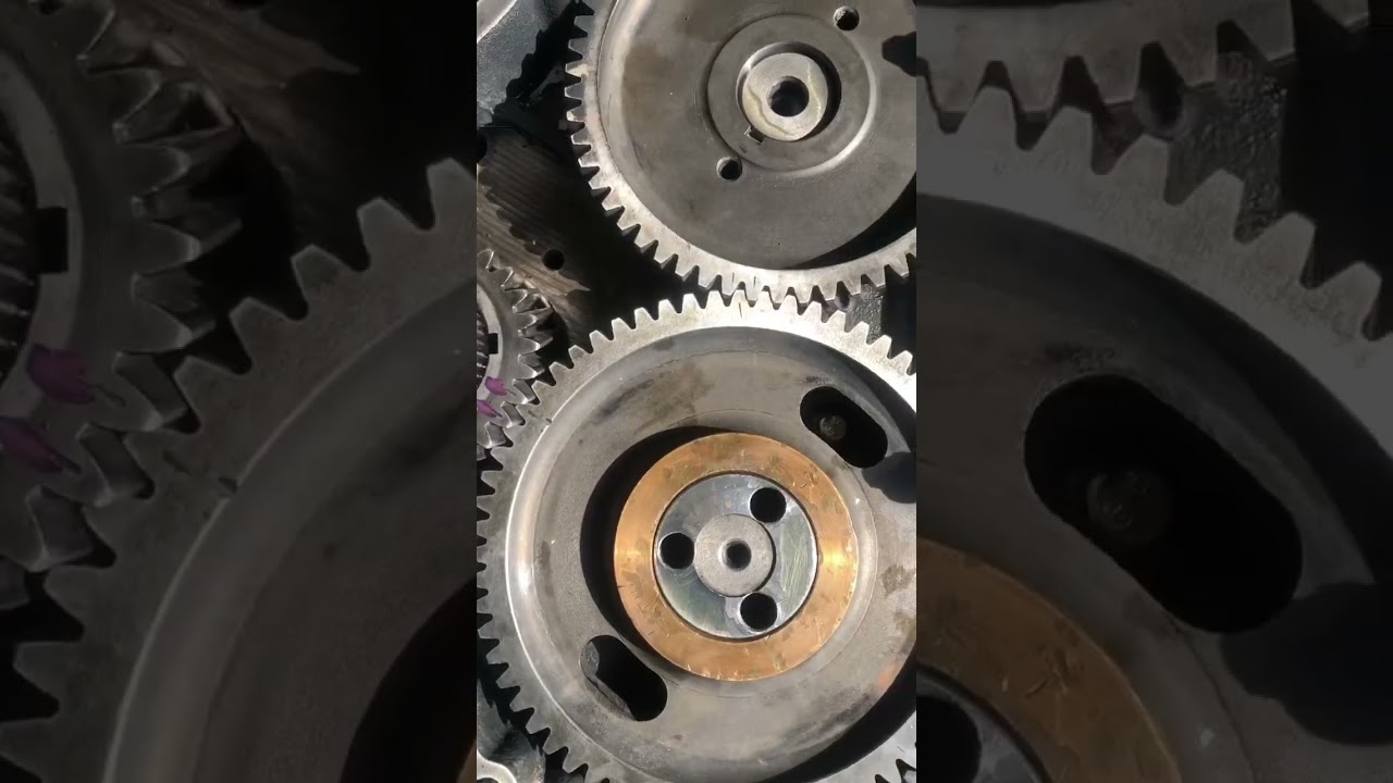 Learn the Perkins four cylinder timing gear#diesel #perkinsfamily