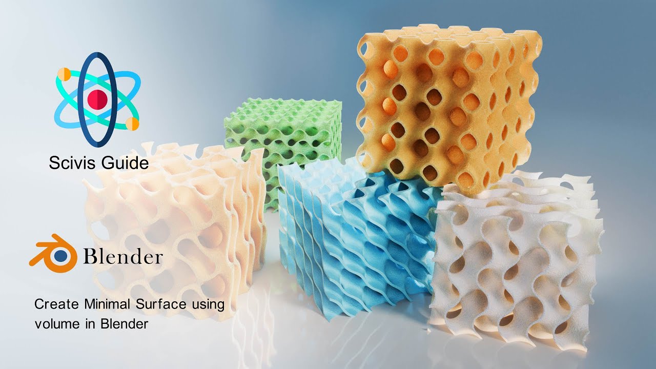 Create Minimal Surface using volume in Blender