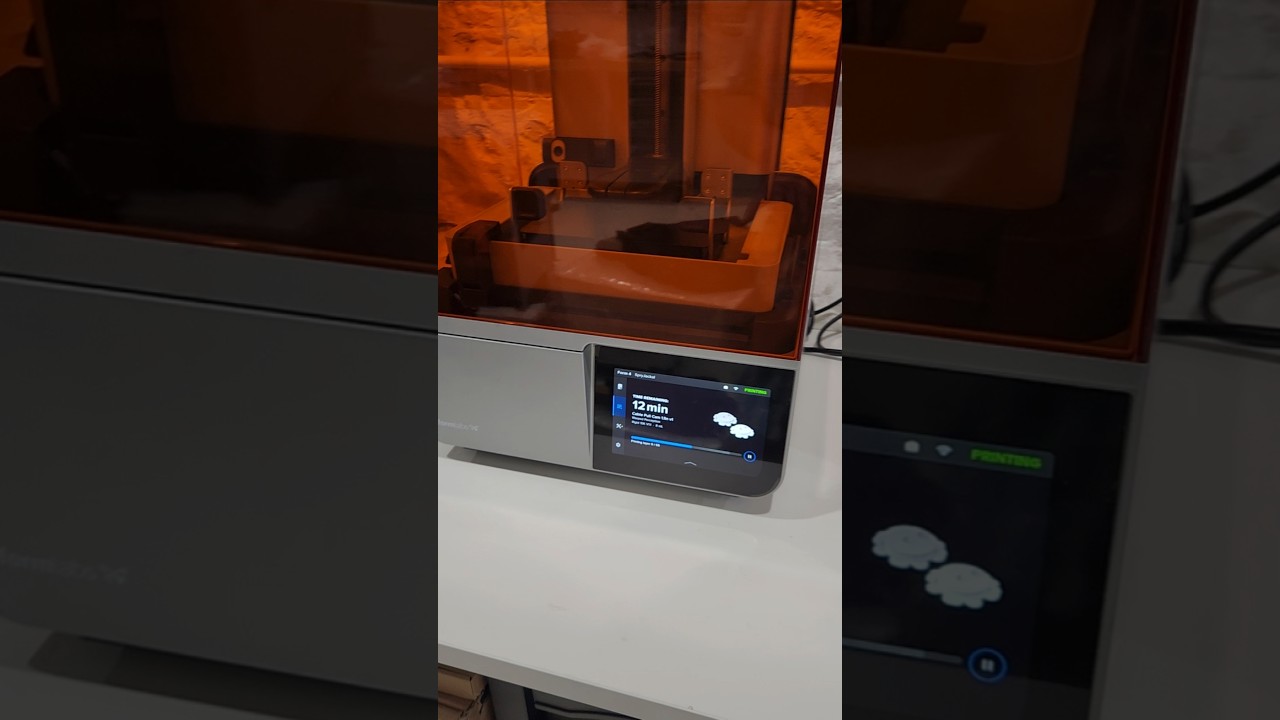 How much Faster is the Formlabs Form 4 ? #3dprinting #3d