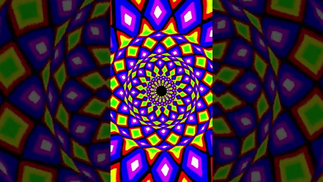 4K Colorful Psychedelic Kaleidoscope Trip Loop | VJ LOOP | 3D Video Animation | Overlay Background