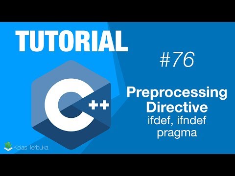Learn Belajar C Dasar 76 Preprocessing Directive ifdef ifndef pragma - Mind Luster