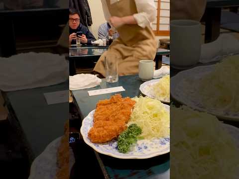 Our first Katsu in Tokyo! #food #travel #japan