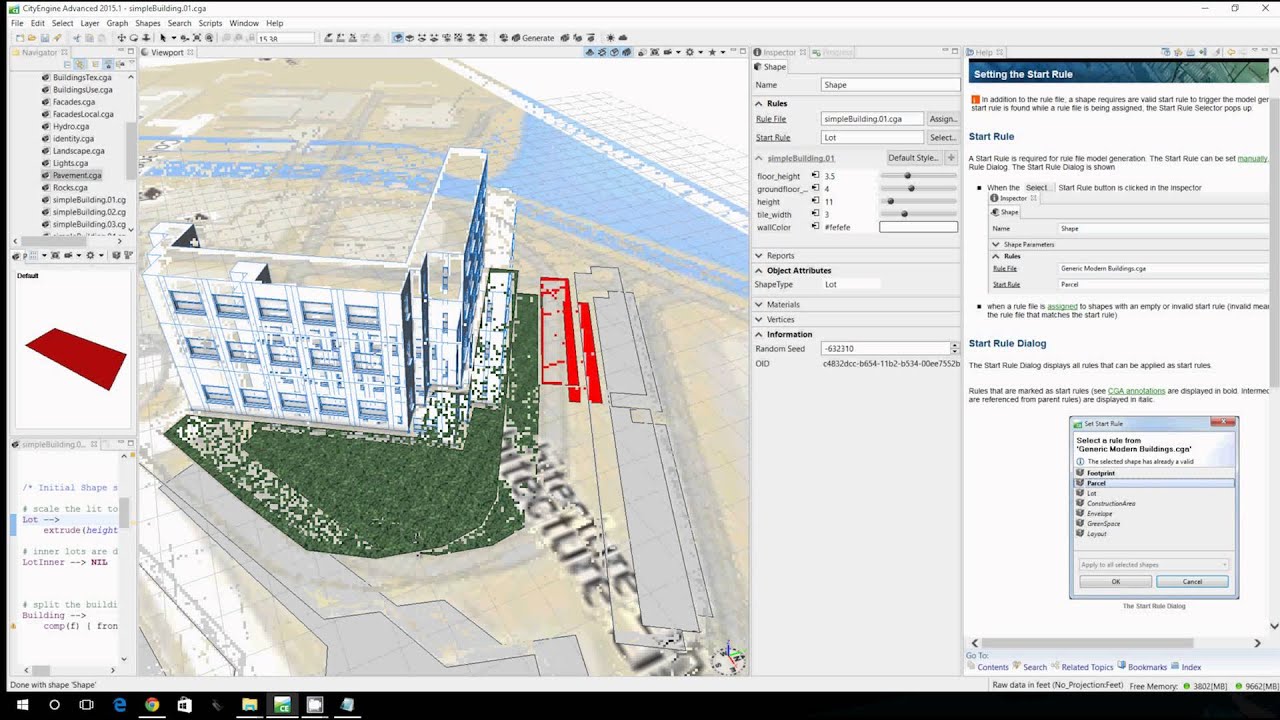 Cityengine assignment 5 tutorial