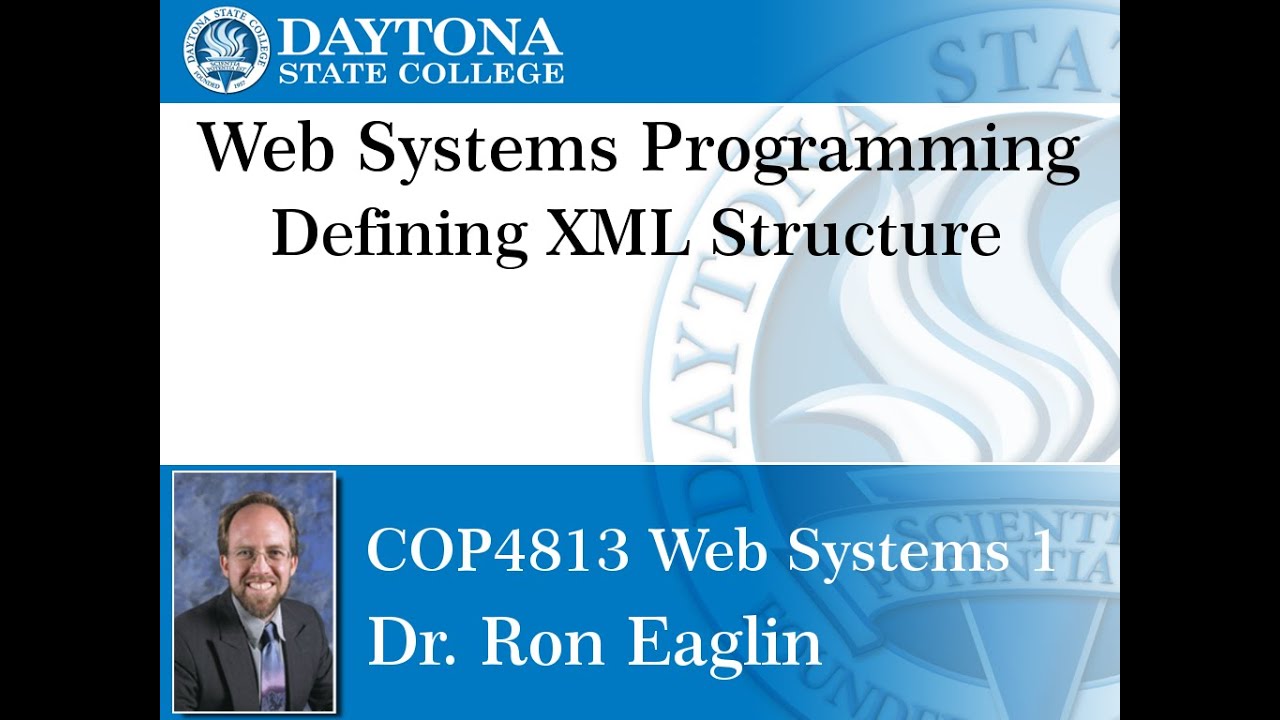Web Programming - XML Structure