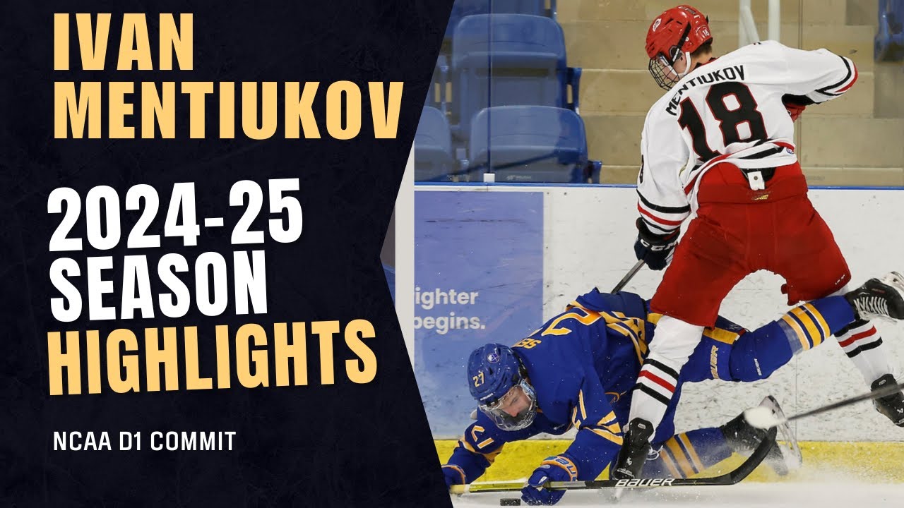 Ivan Mentiukov | Goals, Assists & Hits | 2024-25 Season Highlights | Stouffville Spirit (OJHL)