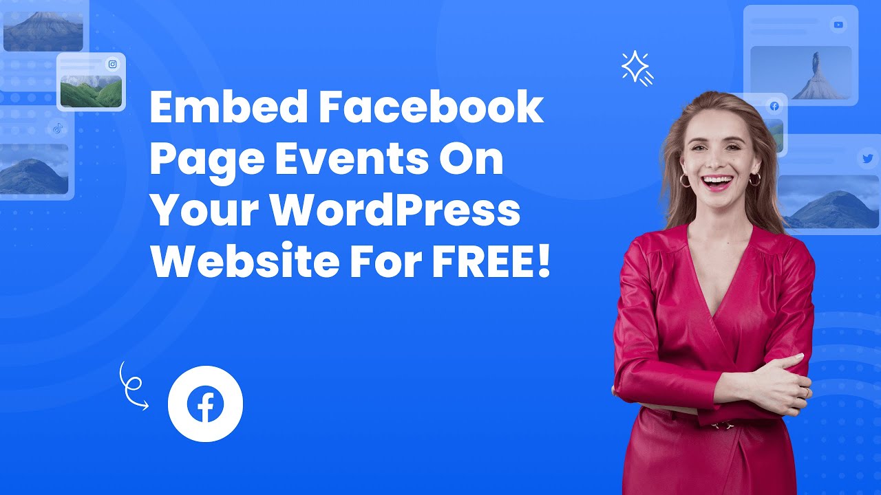 How to embed Facebook Page Events on your WordPress website for FREE?