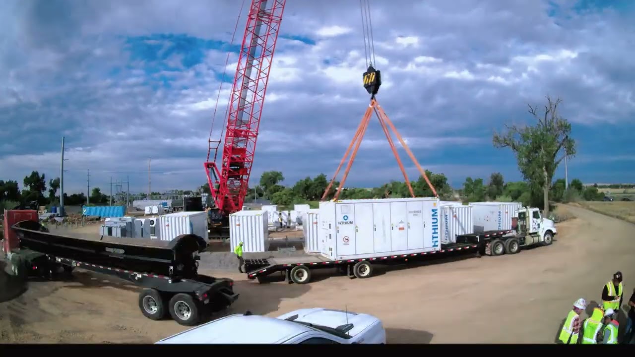 BESSforYou - HiTHIUM BESS Containers Installation