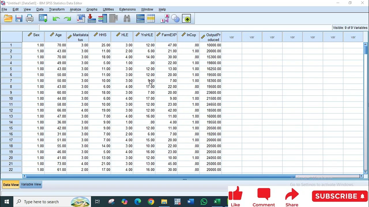 How to run Multiple Regression Analysis (Linear Model) in SPSS 26
