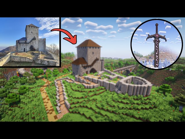 Real life Castle Minecraft Map