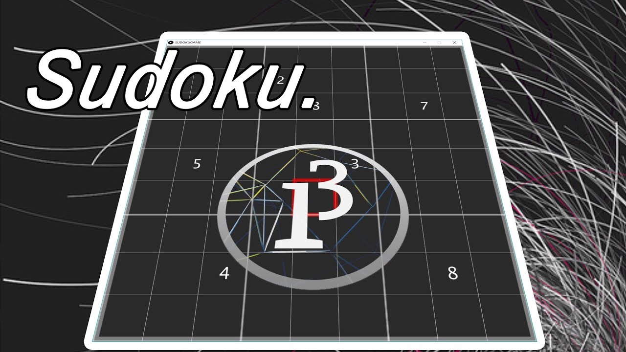 Sudoku using Processing |JAVA|