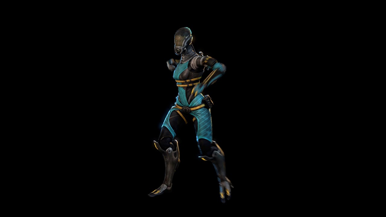 updated quarian model dancing