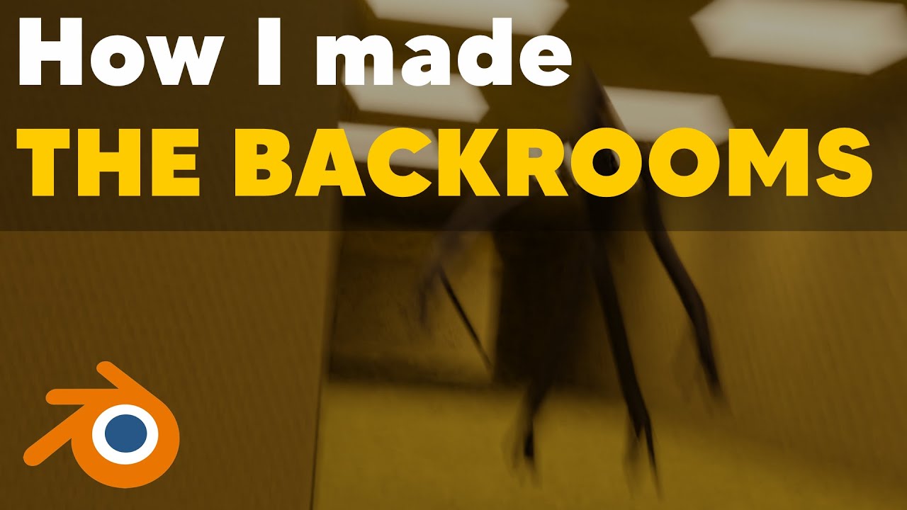 How to make a Backrooms Animation for FREE - Blender Tutorial