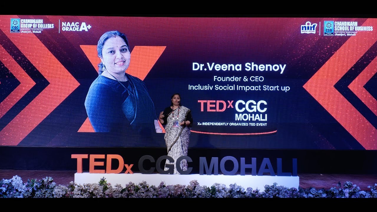 The Architecture of Belonging | Dr. Veena Shenoy | TEDxCGC Mohali