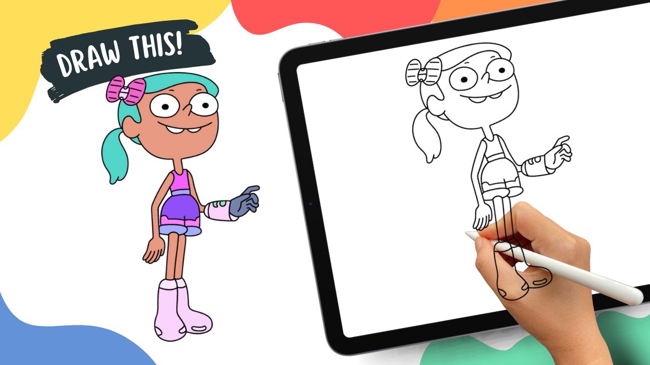 Echo | Oddballs - Easy Cartoon Drawing Tutorial