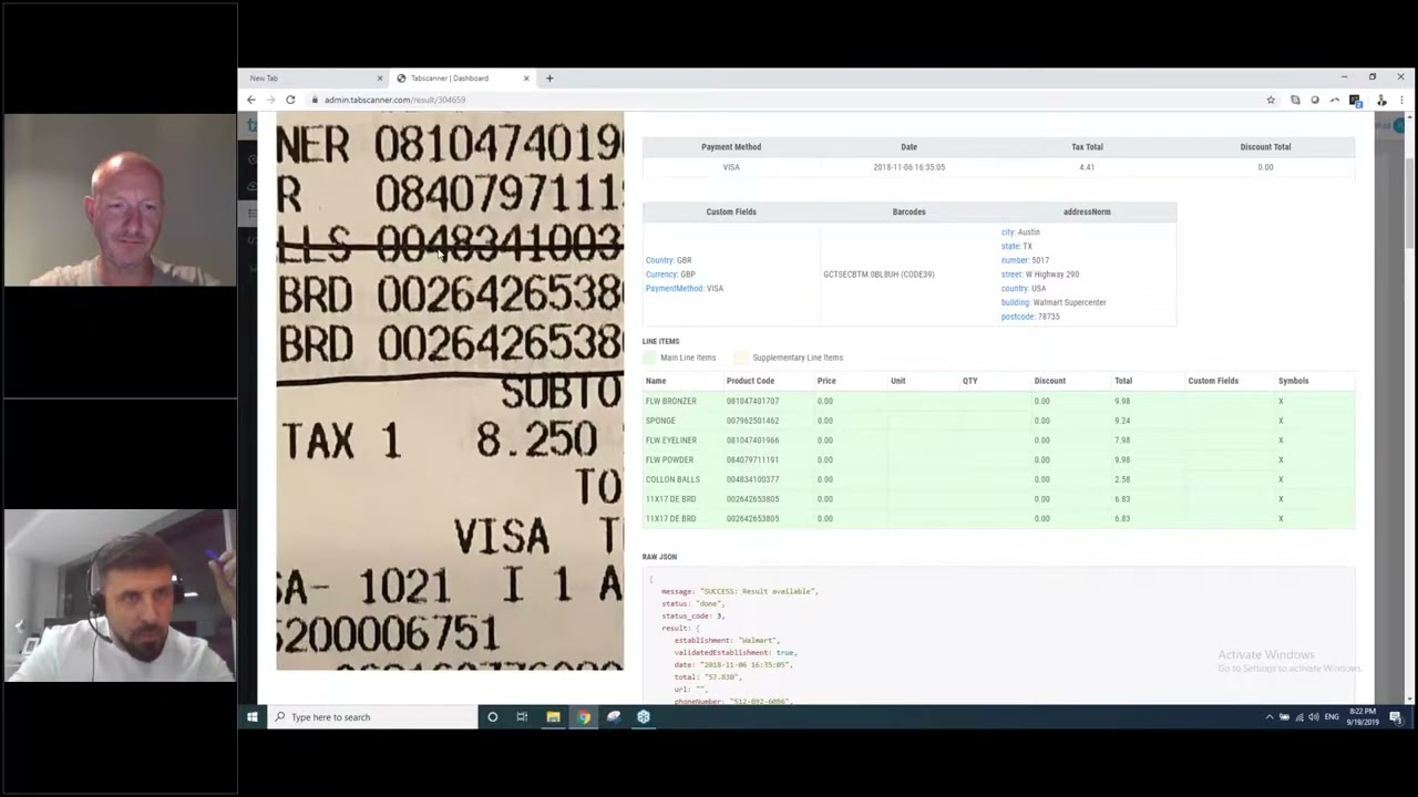 Receipt OCR API Secure, Scaleable, Speedy + 99+% Precision